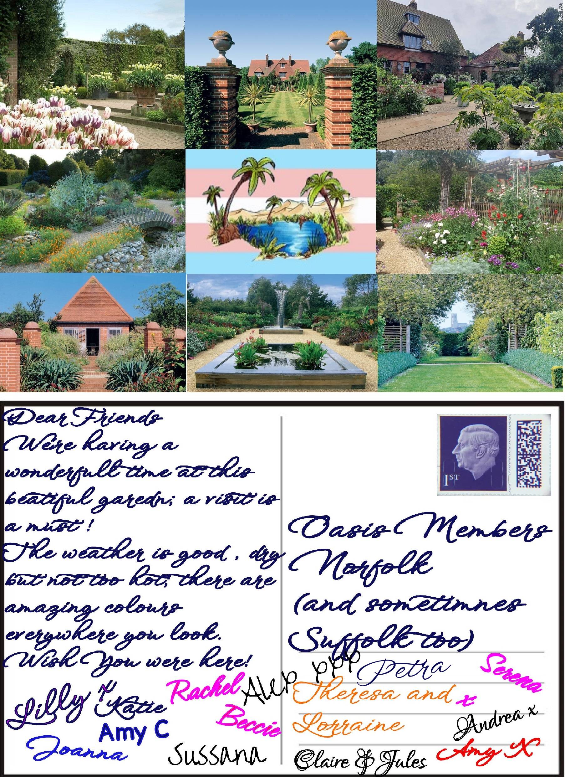 A Postcard from East Ruston – oasis norfolk